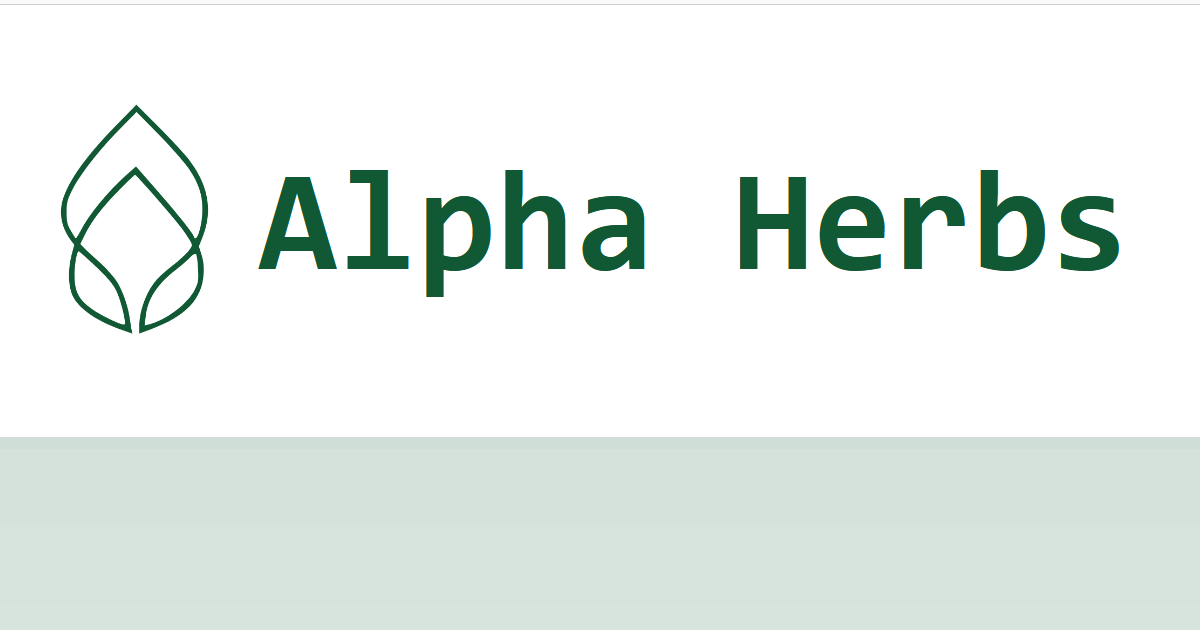 Alpha Herb - Premium Medicinal & Aromatic Herbs Supplier